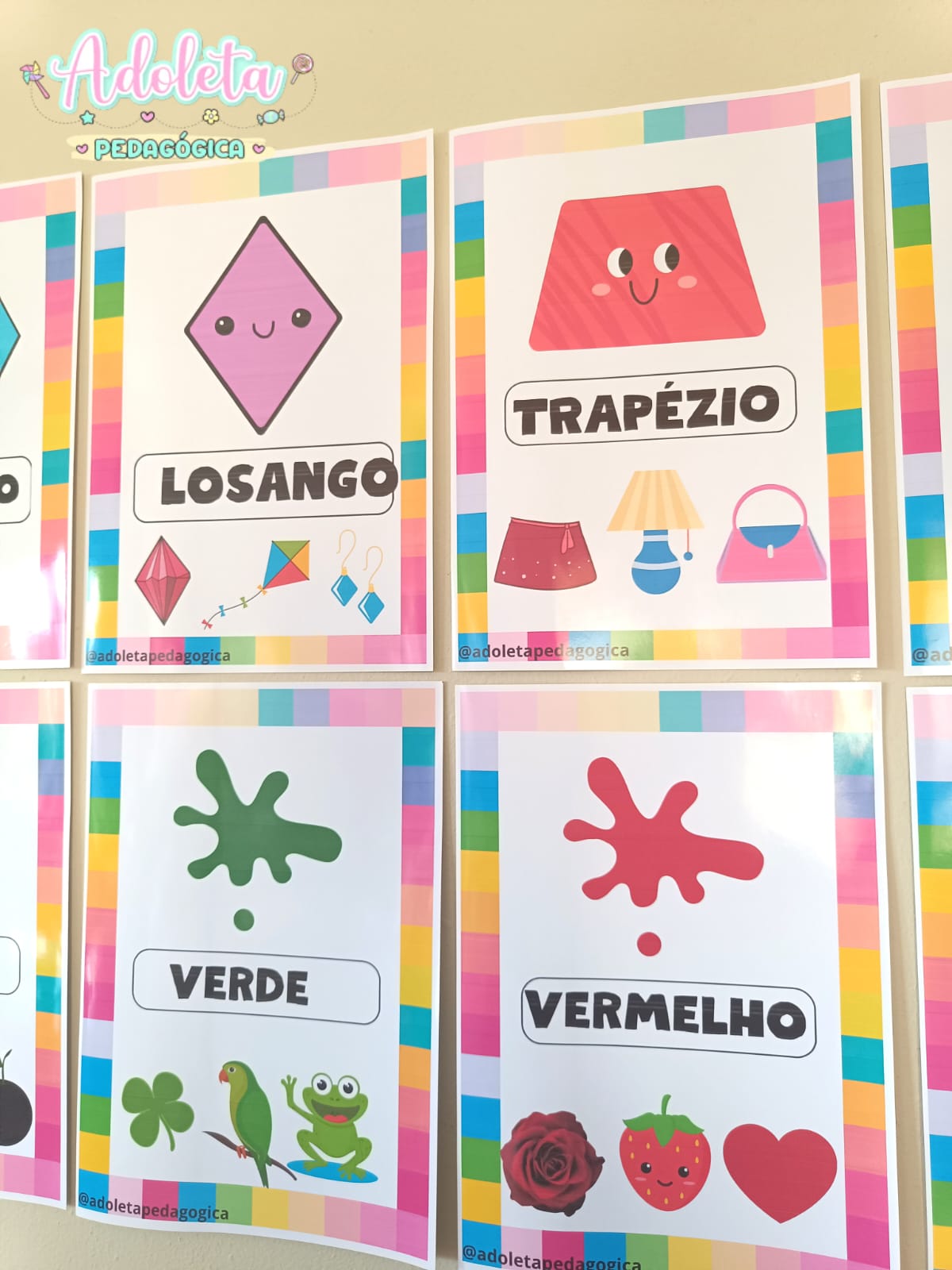Cores e Formas Geométricas – Adoleta Pedagógica