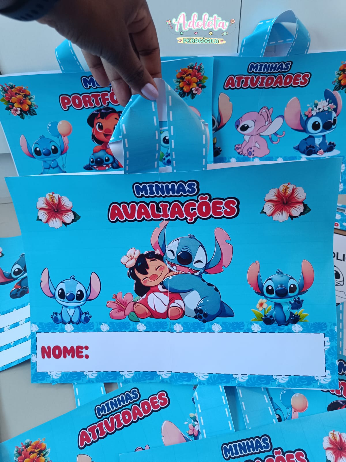 Kit Envelopes Escolares Stitch – Adoleta Pedagógica