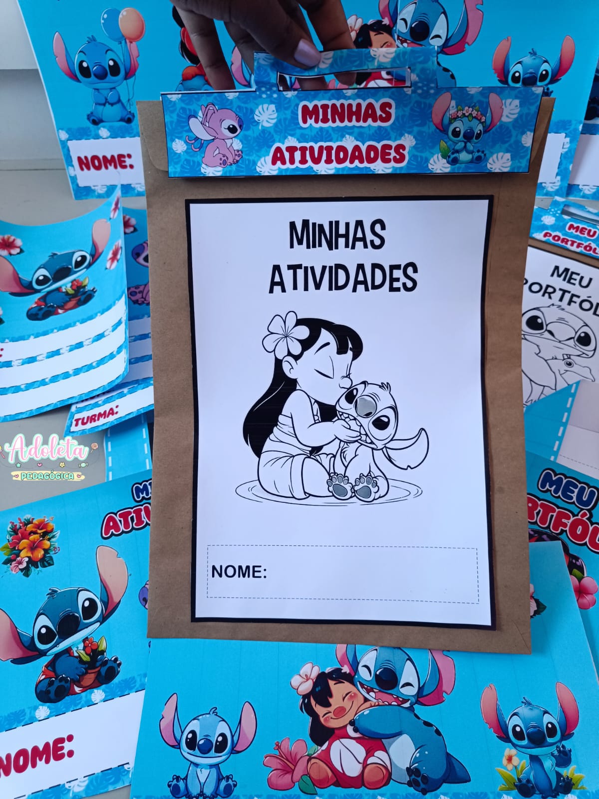 Kit Envelopes Escolares Stitch – Adoleta Pedagógica