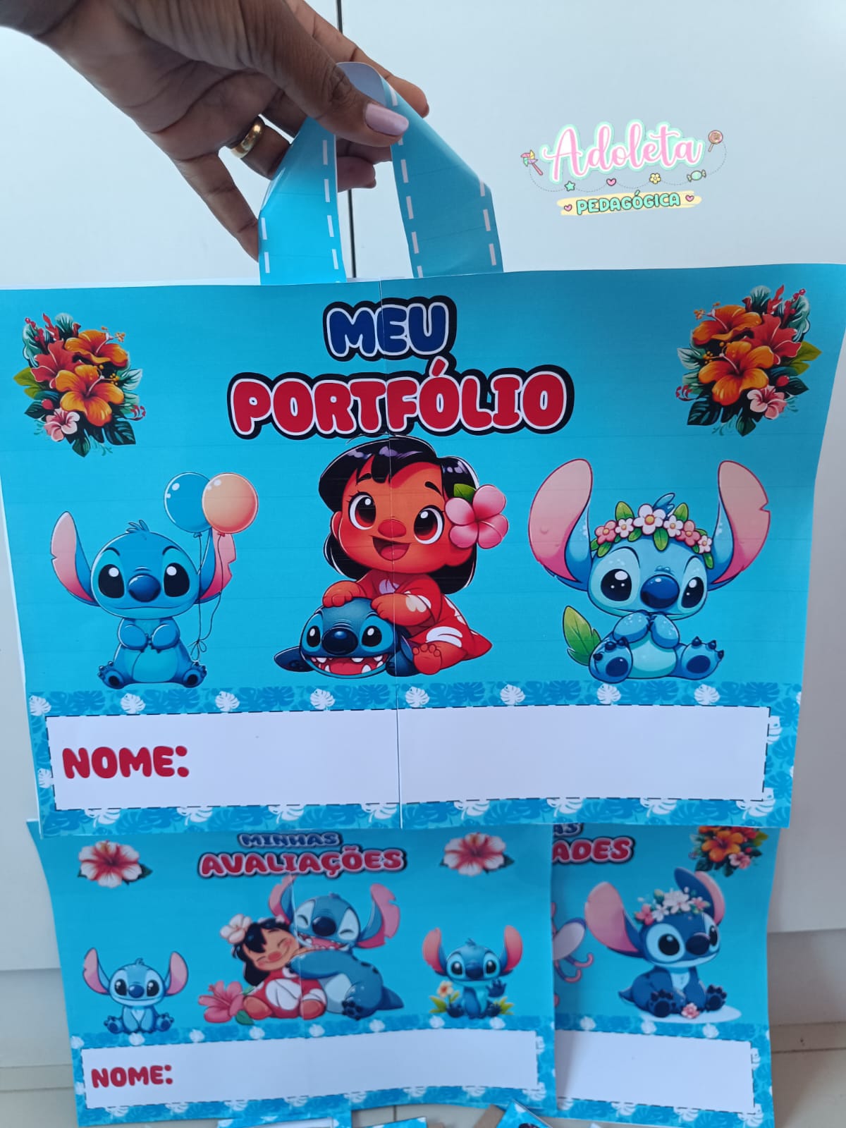 Kit Envelopes Escolares Stitch – Adoleta Pedagógica